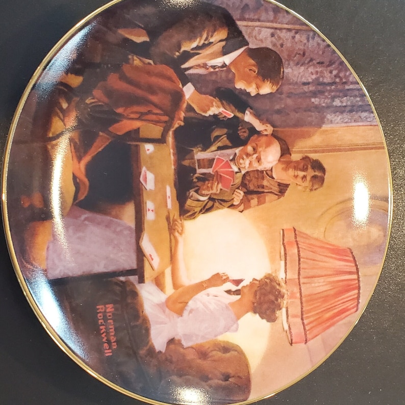 Norman Rockwell Limited Edition Plates - Etsy