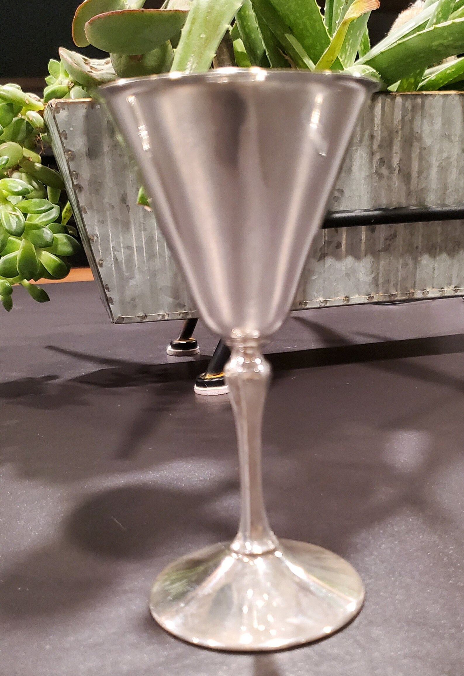 Vintage Apollo Silver Plate Wine Goblets X 6 - Etsy