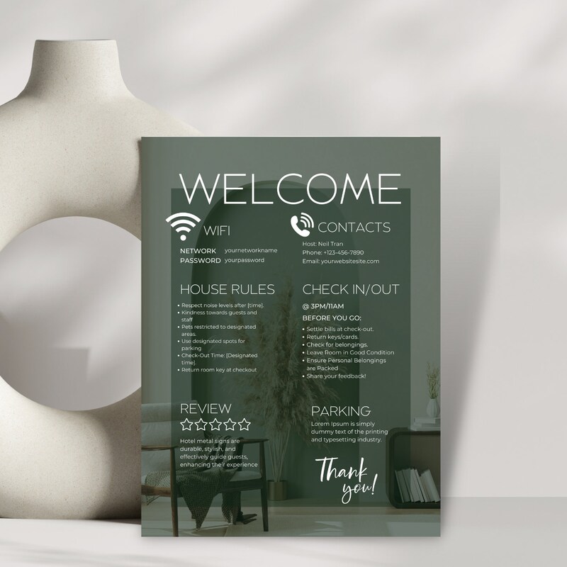Hotel Sign - Etsy