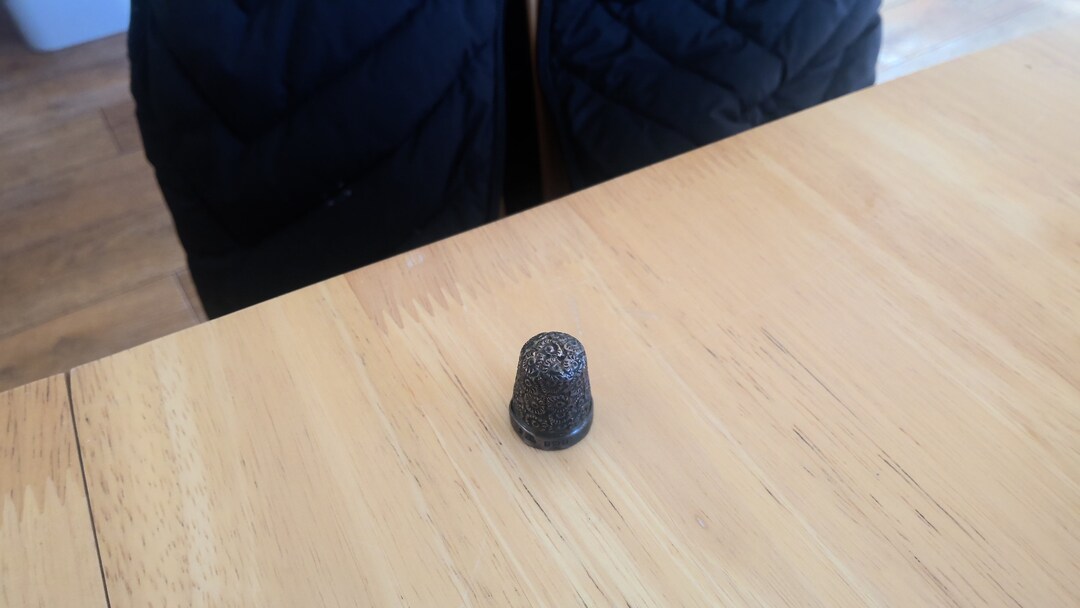 Small Silver Thimble - Etsy