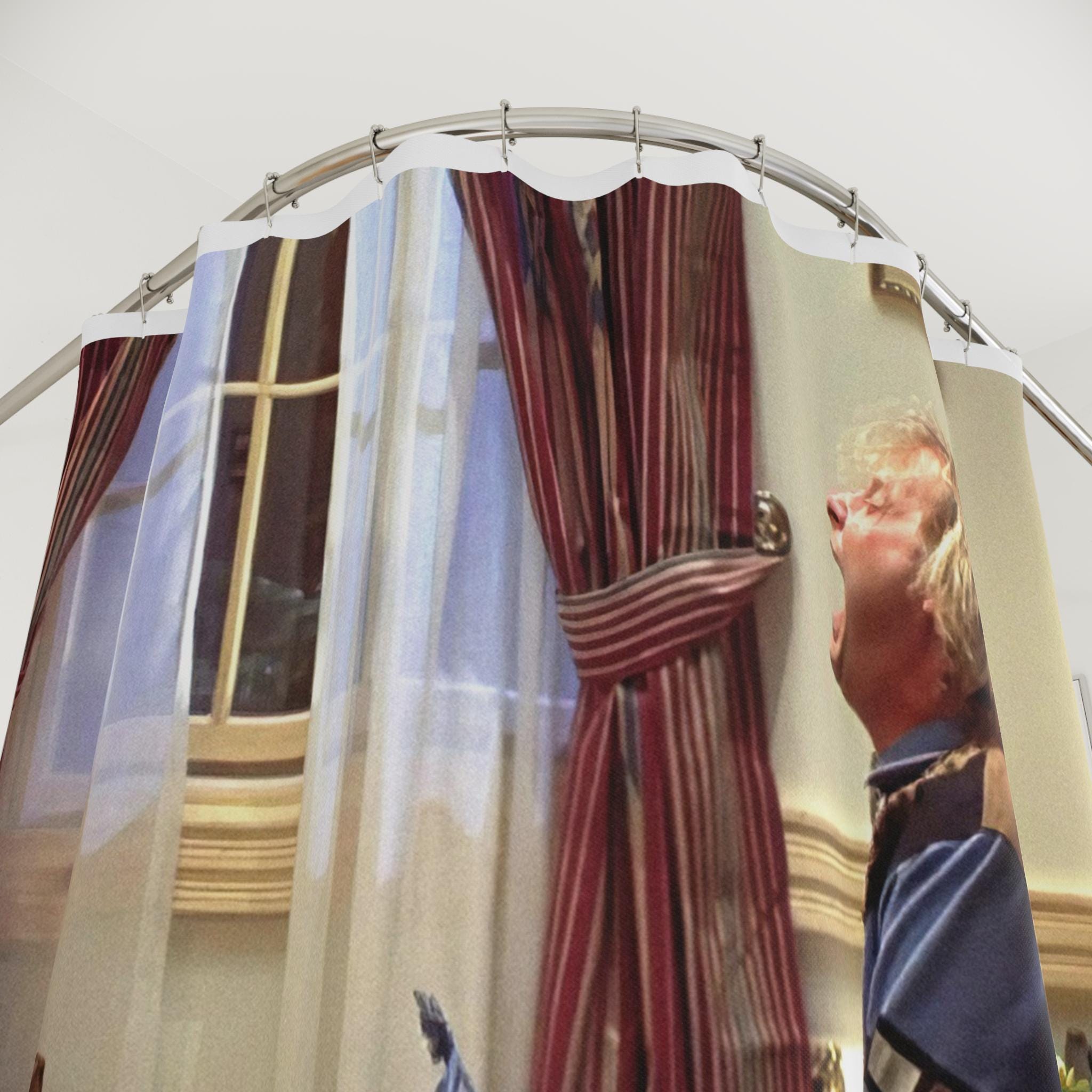 Dumb and Dumber Bathroom Scene Shower Curtain, Funny Bathroom Curtain ...