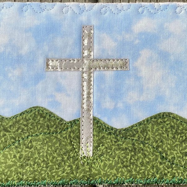 Christian Symbols Fabric - Etsy