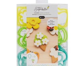Sweet SUGARBELLE Rectangle Nested 4 Piece Color Cookie Cutter Set - Etsy