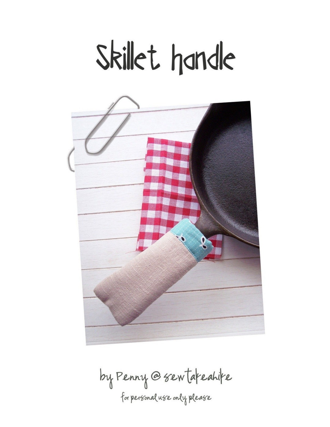 Skillet Handle Cover Pattern - Etsy