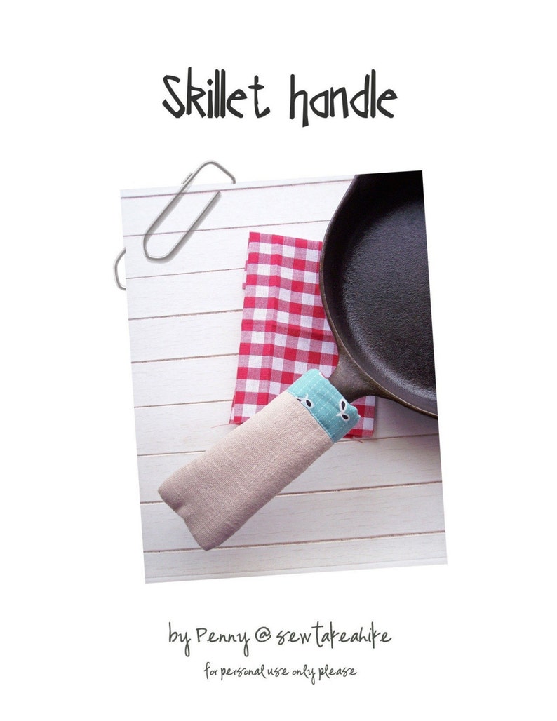 Skillet Handle Cover Pattern - Etsy