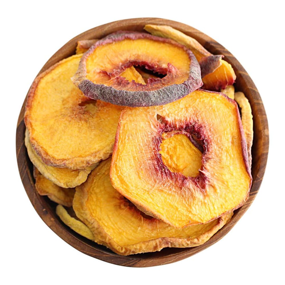 Natural Dried Peaches 100g | No Sugar Fruit Chips, Healthy Vegan Snack ...