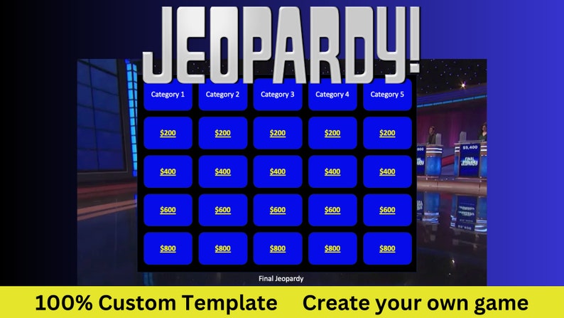 Jeopardy Game - Etsy