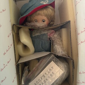 Campbell Kids Little Clam Digger Doll Danbury Mint 1996 - Etsy