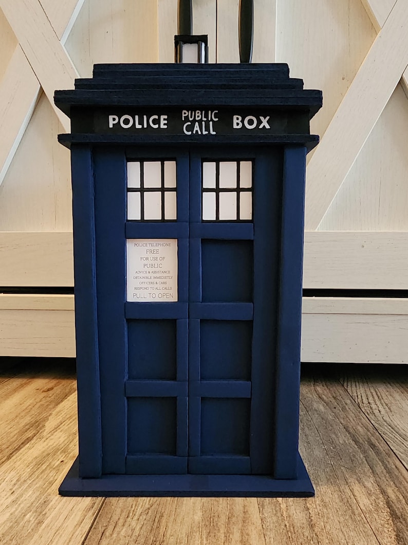 Doctor Who the TARDIS - Etsy