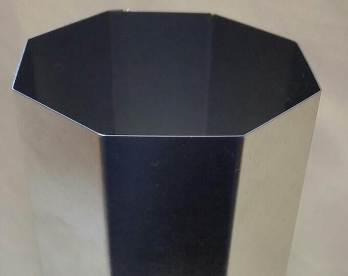 Octagon 2.75in X 6.5in Metal Candle Mold - Etsy