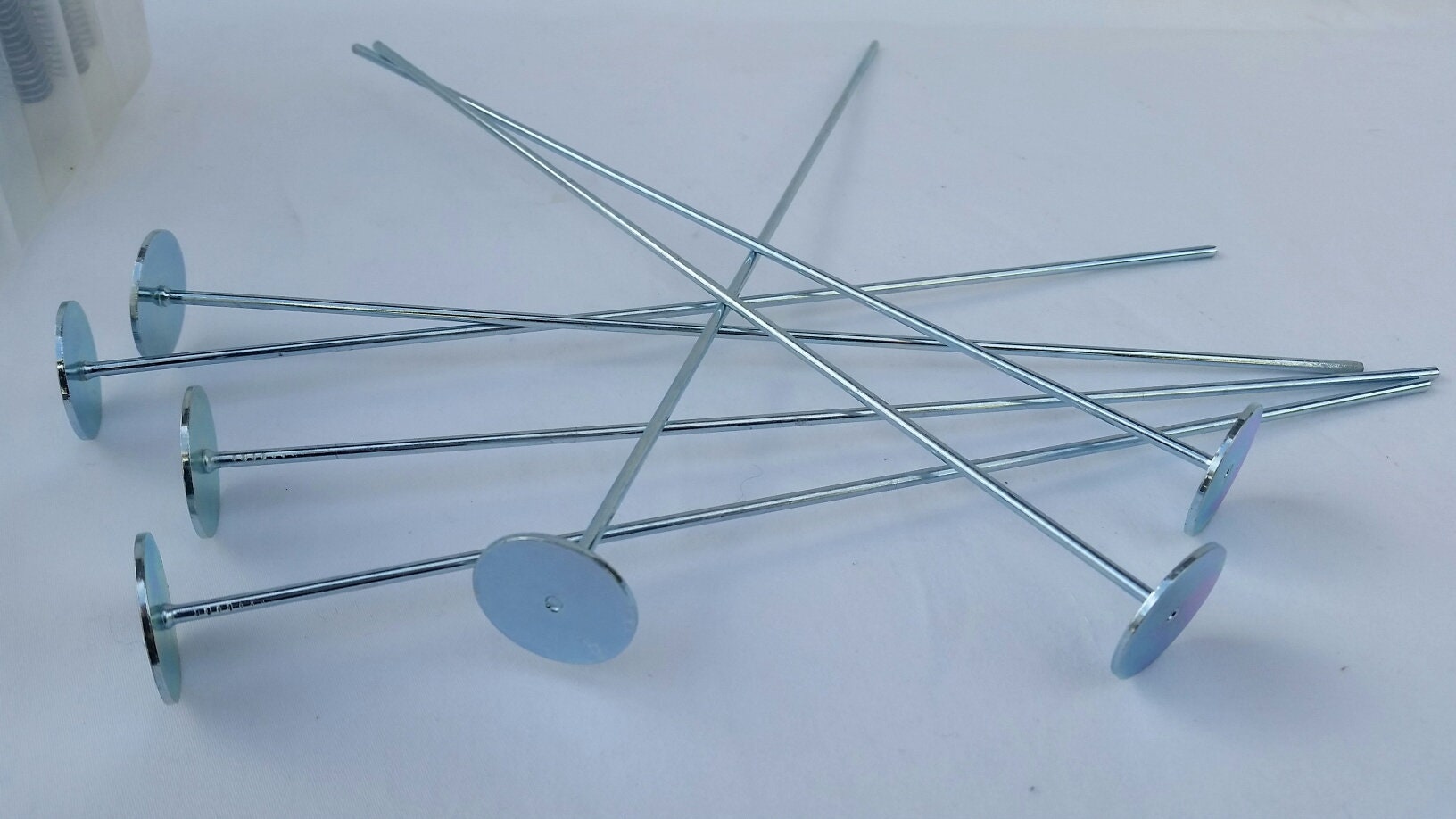 Wick Centering Pins 9.5 2ea Pillar Candles - Etsy Canada