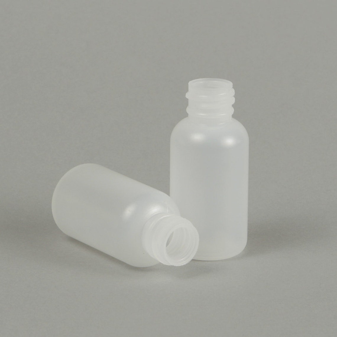 1oz Ounce Natural Plastic Bottles With Screw Cap 1 Dozen 12 | Etsy