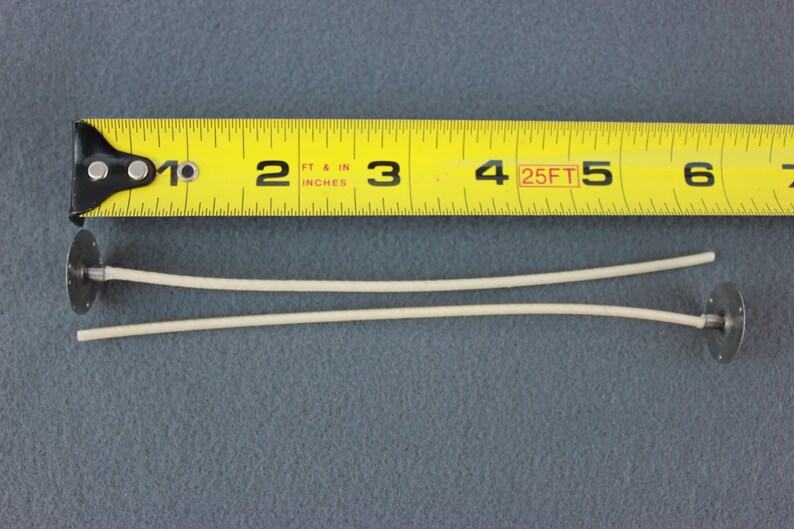 Candle Wicks - 1000 - #870 - 6in for Candle Making, Containers, Jars ...