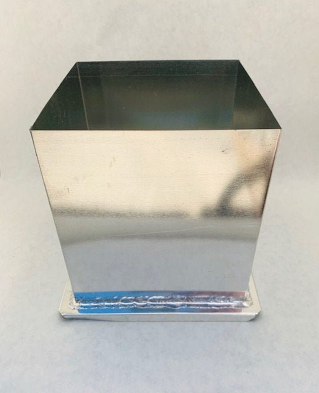 Large Square Candle Mold With Triple Wick, Metal - Etsy