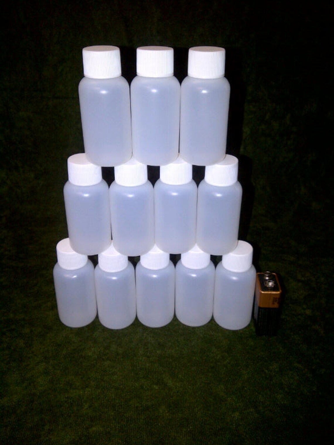 1oz Ounce Natural Plastic Bottles With Screw Cap 1 Dozen (12) - Etsy