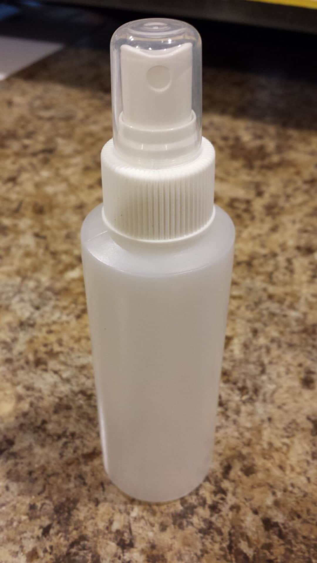 4oz Plastic Bottles W/white Atomizer 6 Natural - Etsy