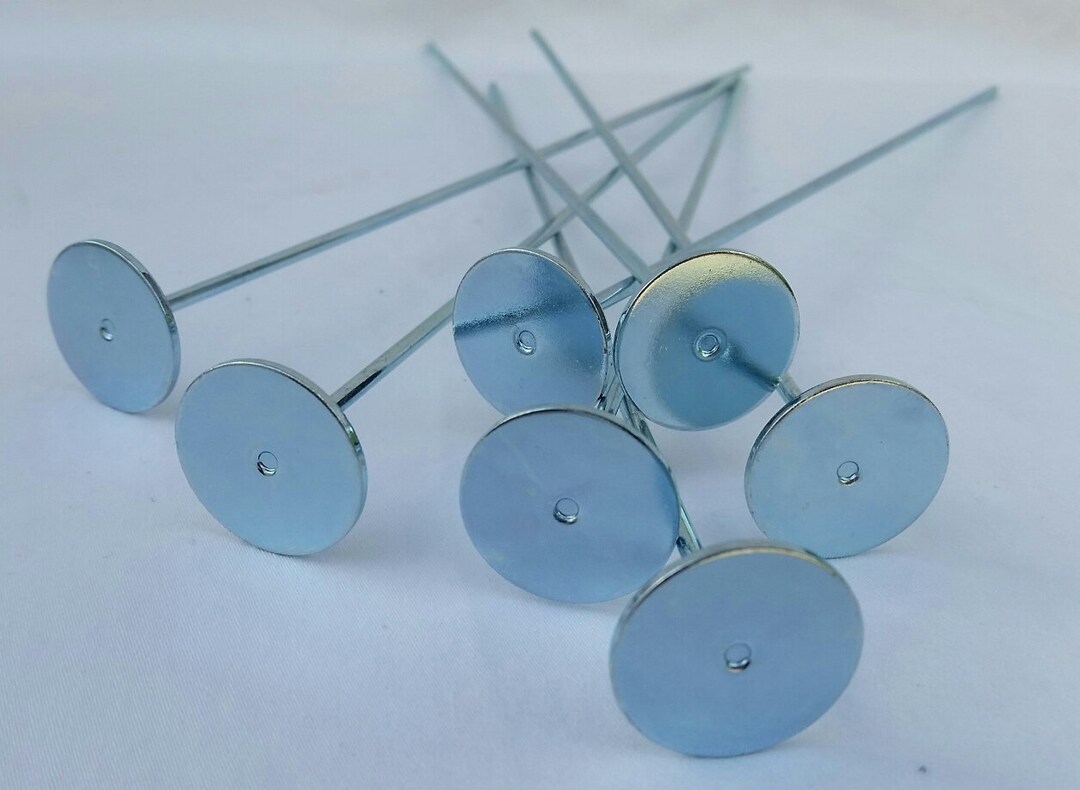 Wick Centering Pins 6.5in Long - 2ea - Pillar Candles - Etsy