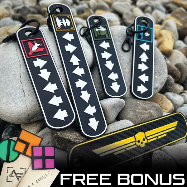 Helldivers 2 Stratagem Keychain - Etsy