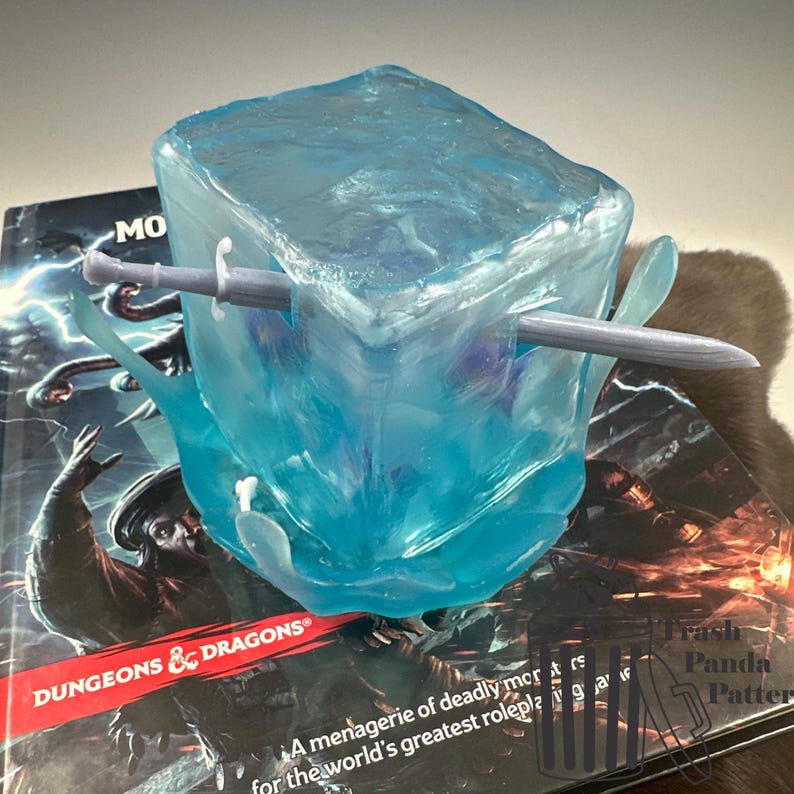 Gelatinous Cube Dice Display and Jail - STL FILES - Etsy