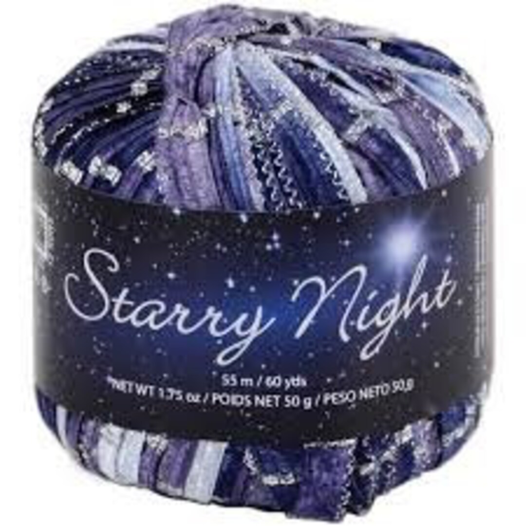 Premier Yarns STARRY Night Yarn Majesty Silver Screen TWILIGHT Gold ...