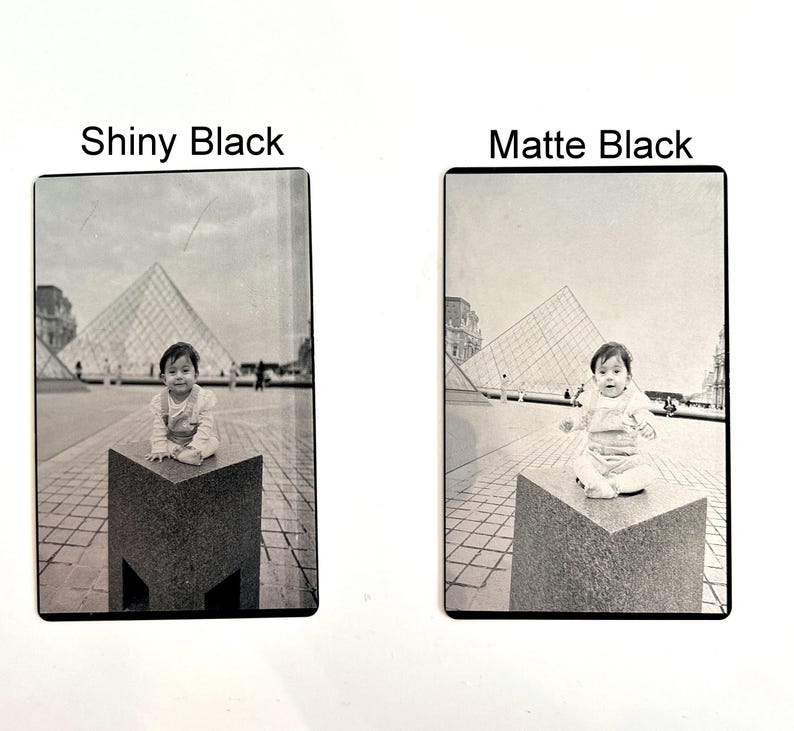 Personalized Photo Engraved Metal Wallet Card, Keepsake Gift - Etsy