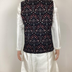 Men’s Nehru Jacket | Ethnic Indian Velvet Outfit | Traditional Men’s ...