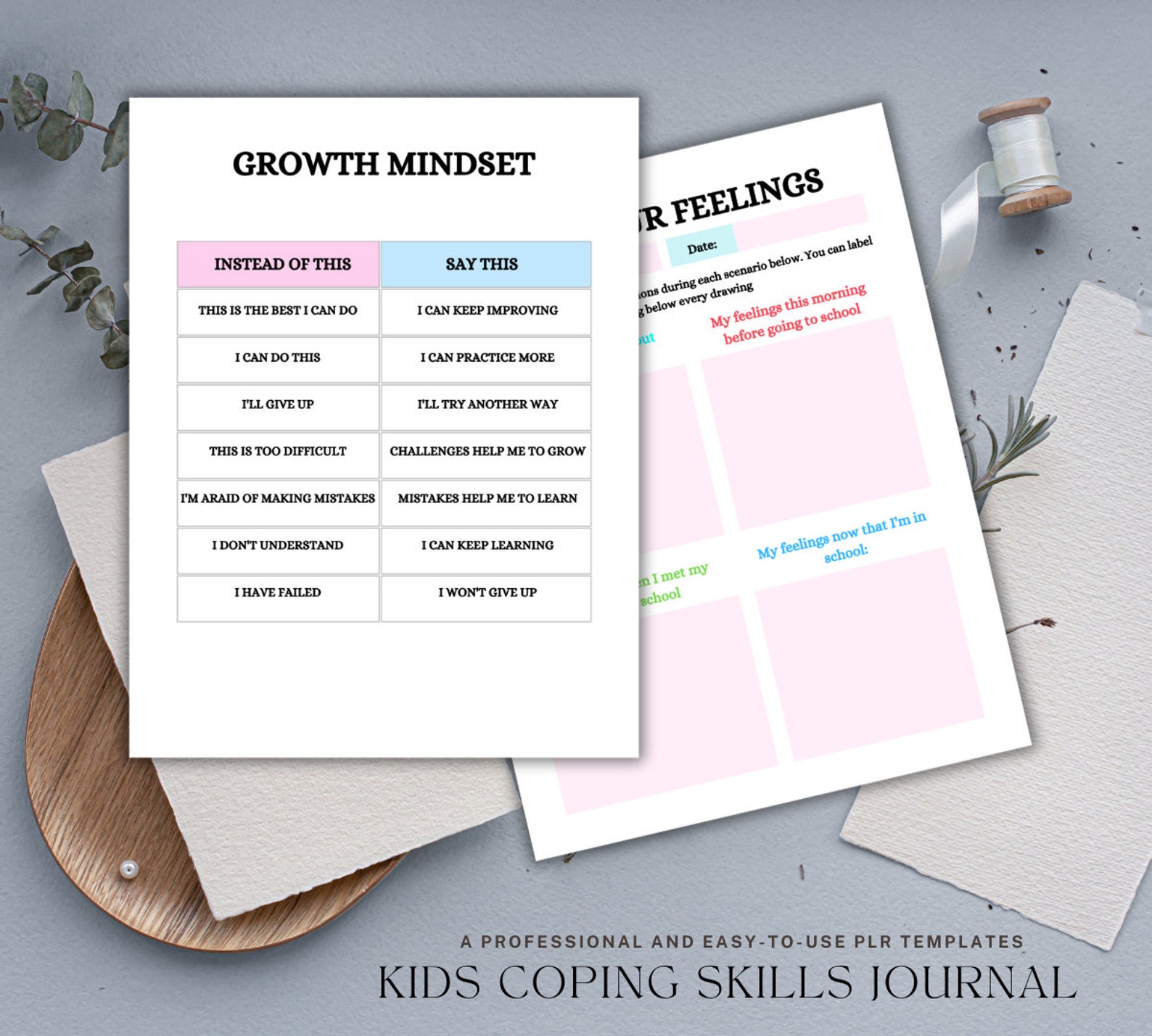 Coping Skills Bundle, Anxiety Coping Cards, Social Emotional Regulation ...