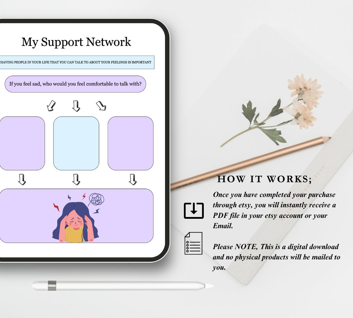 Kids Divorce Coping Workbook, Child Therapy Resource, Family Separation ...