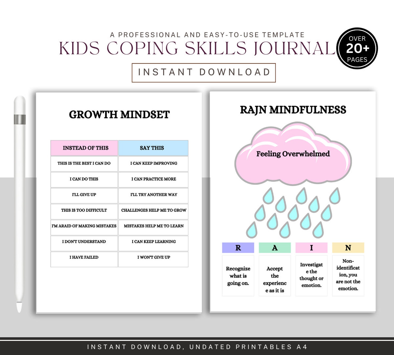 Coping Skills Bundle, Anxiety Coping Cards, Social Emotional Regulation ...
