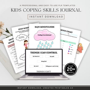 Coping Skills Bundle, Anxiety Coping Cards, Social Emotional Regulation ...
