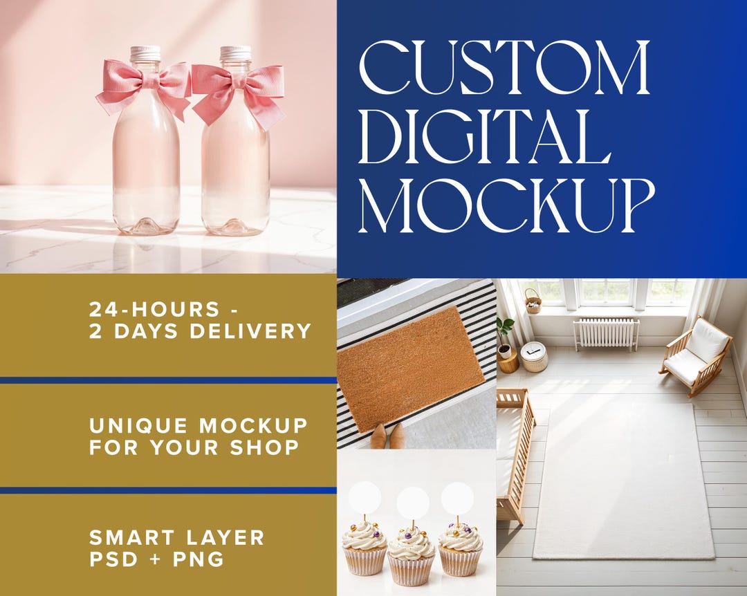 Custom Mockup Services for Etsy Seller Digital Made to Order ...