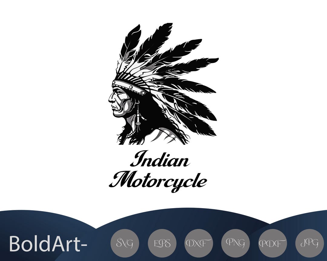 Indian Motorcycle Svg, Png, Dxf, Eps File, Indian Motorcycles - Etsy