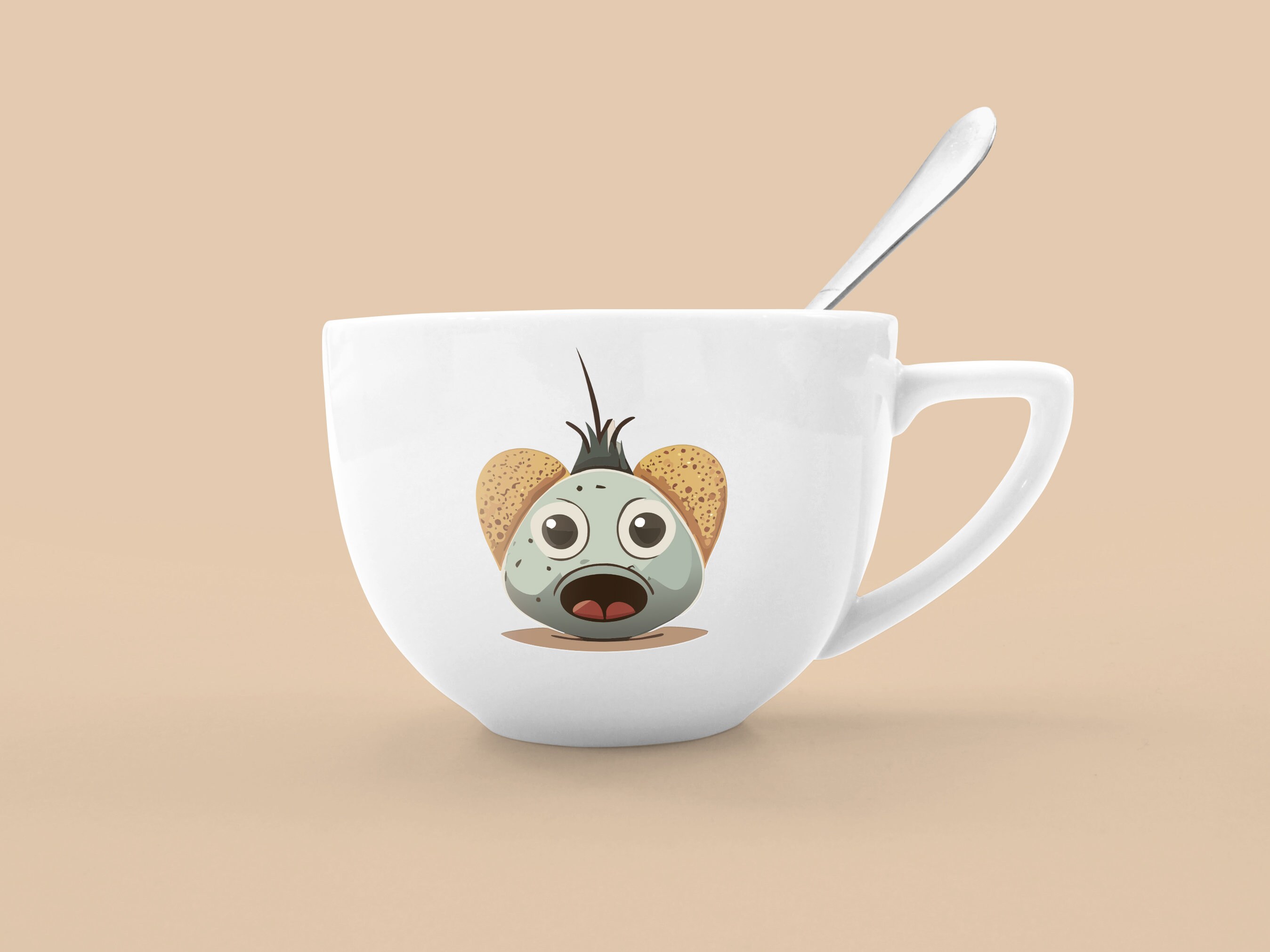 Funny Face Surprised Look,png Instant Digital Download,cute Facial ...