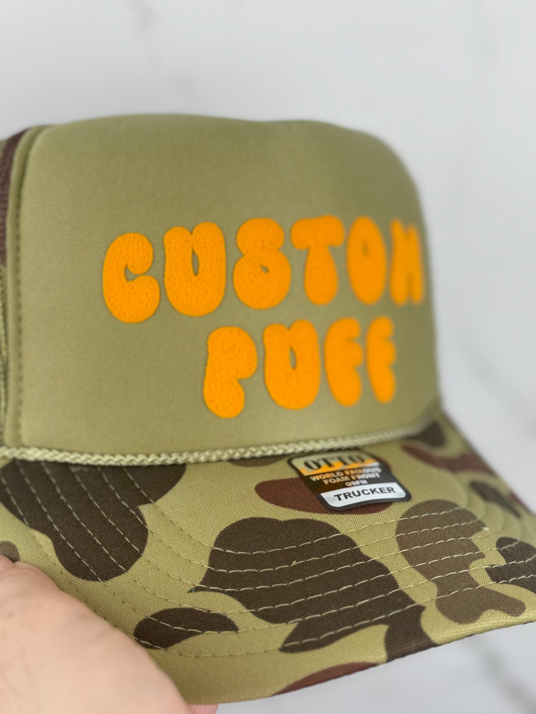 Custom Puff Hat, Puff Trucker Hat, Custom Foam Hat, Custom Party Hat ...