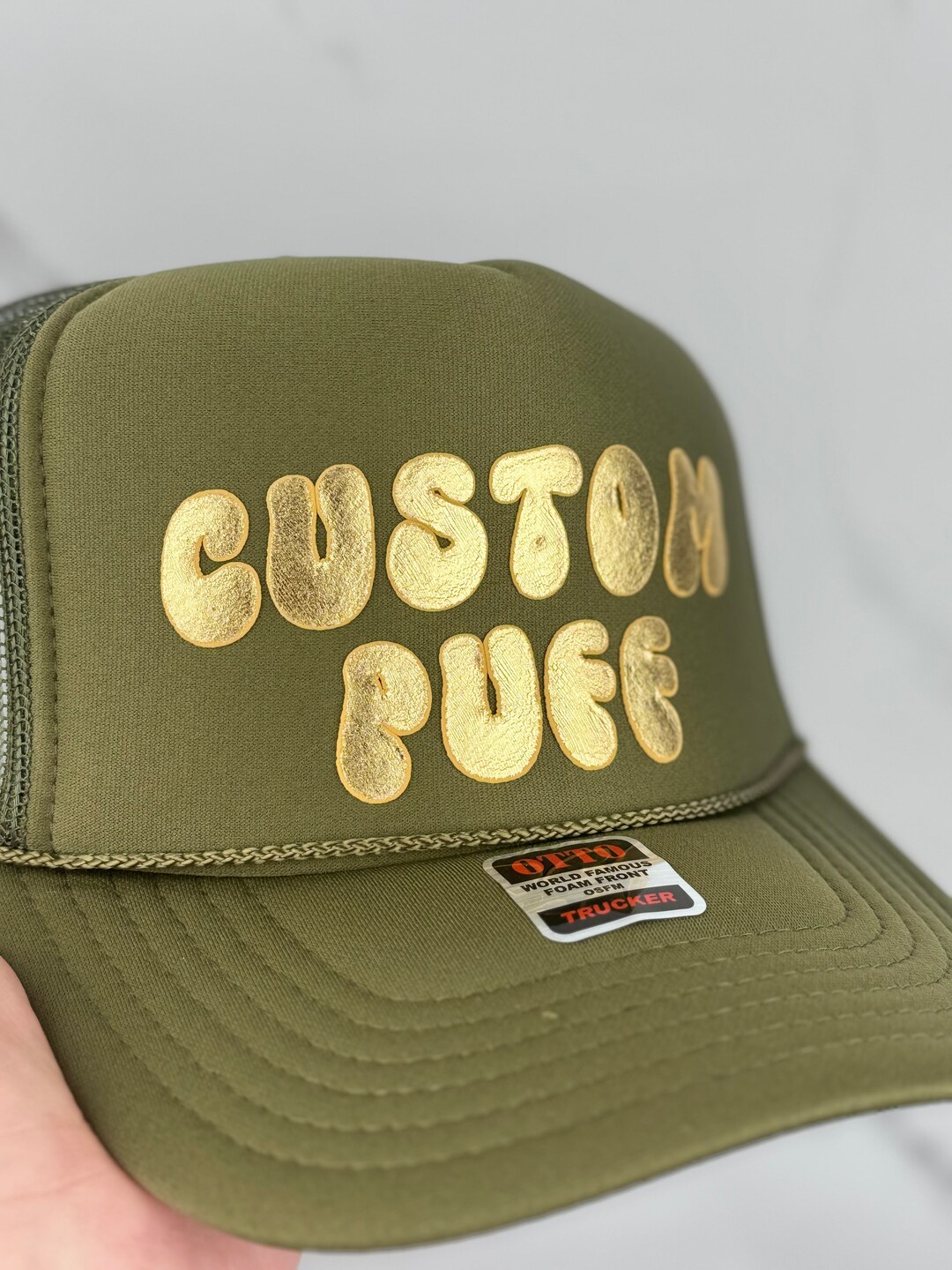 Custom Puff Hat, Puff Trucker Hat, Custom Foam Hat, Custom Party Hat ...