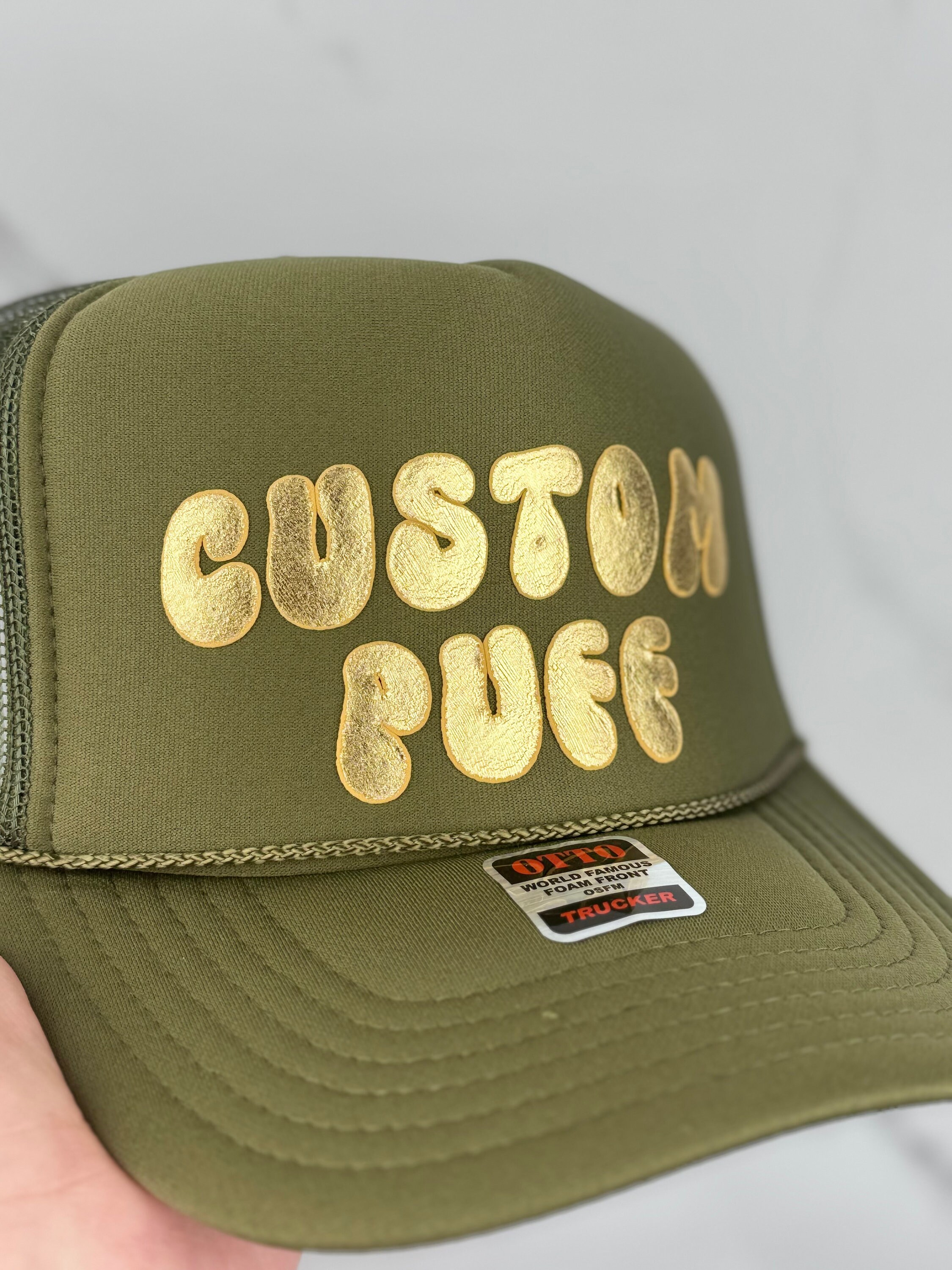 Custom Puff Hat, Puff Trucker Hat, Custom Foam Hat, Custom Party Hat ...