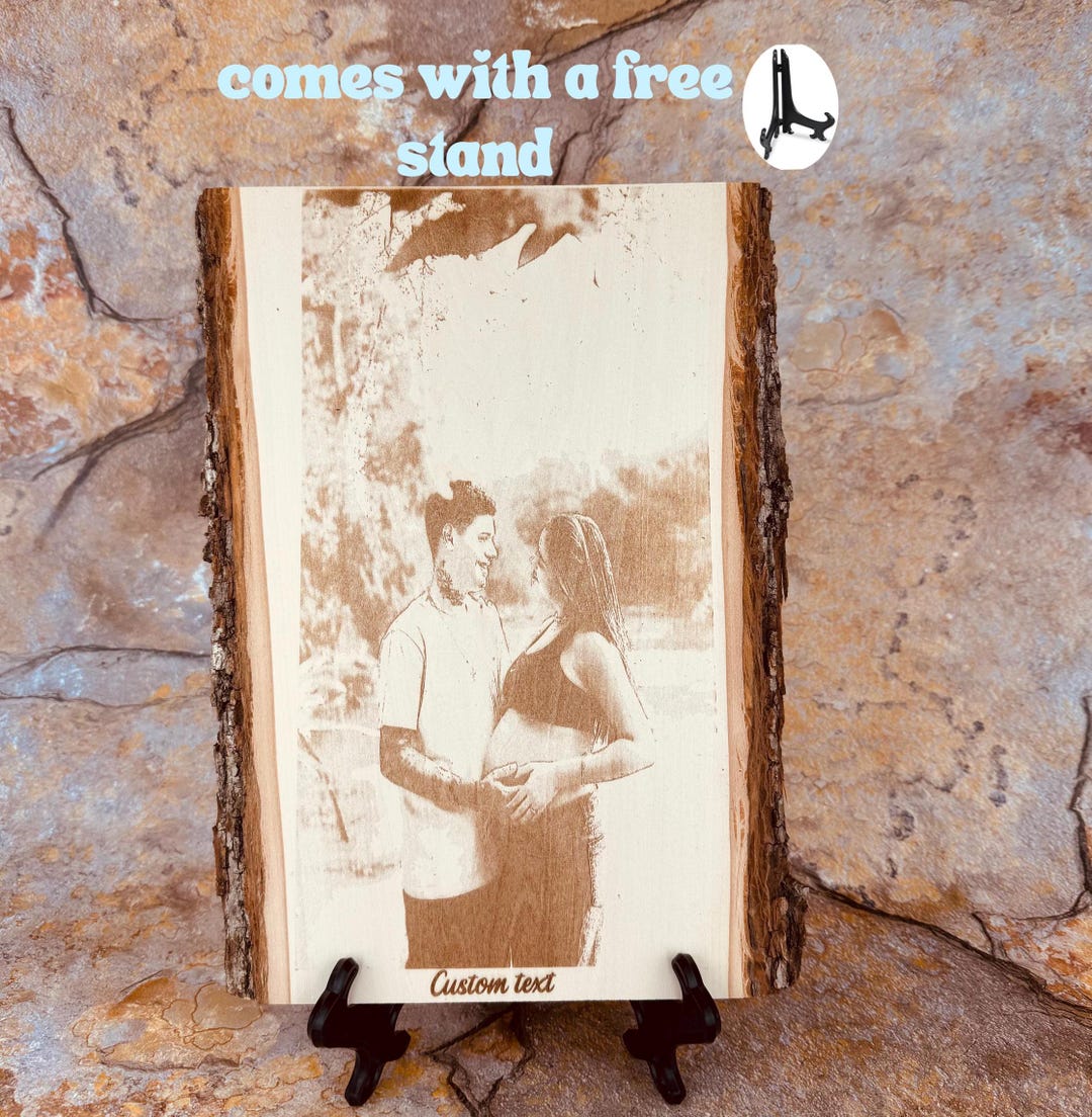 Personalized Wood Burn Pictures, Wood Engraved Photo, Custom Wooded ...