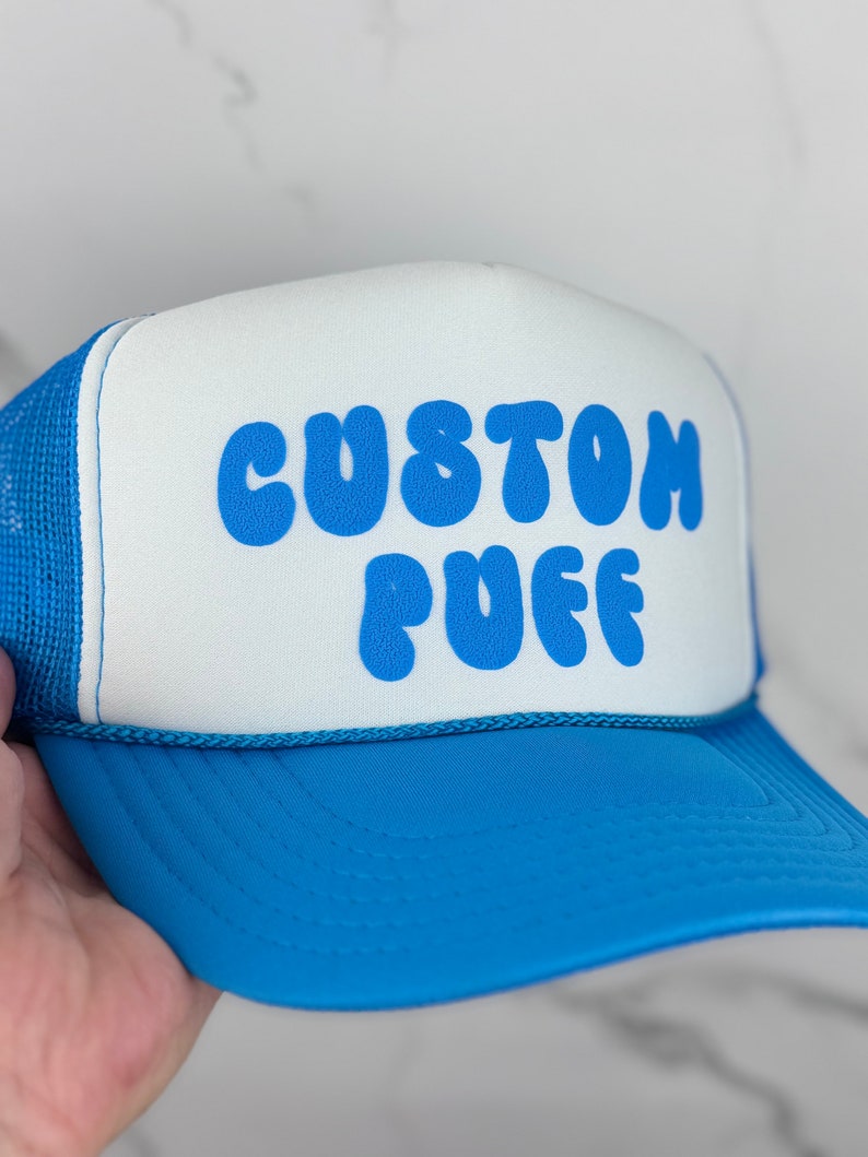 Custom Puff Hat, Puff Trucker Hat, Custom Foam Hat, Custom Party Hat ...