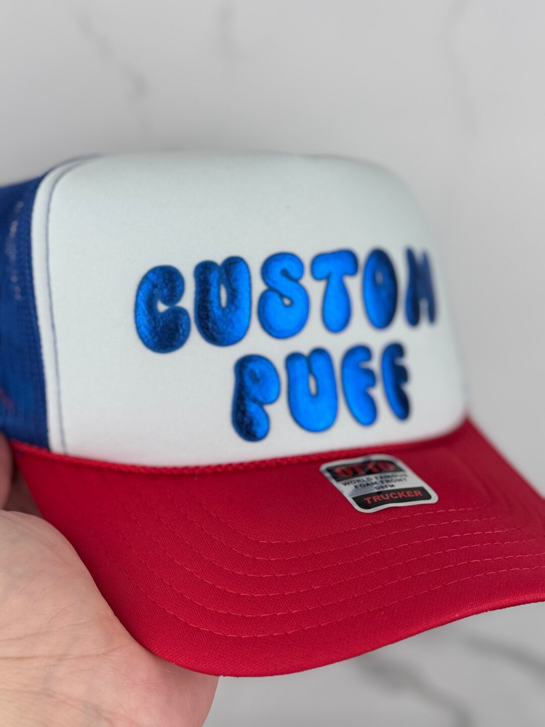 Custom Puff Hat, Puff Trucker Hat, Custom Foam Hat, Custom Party Hat ...