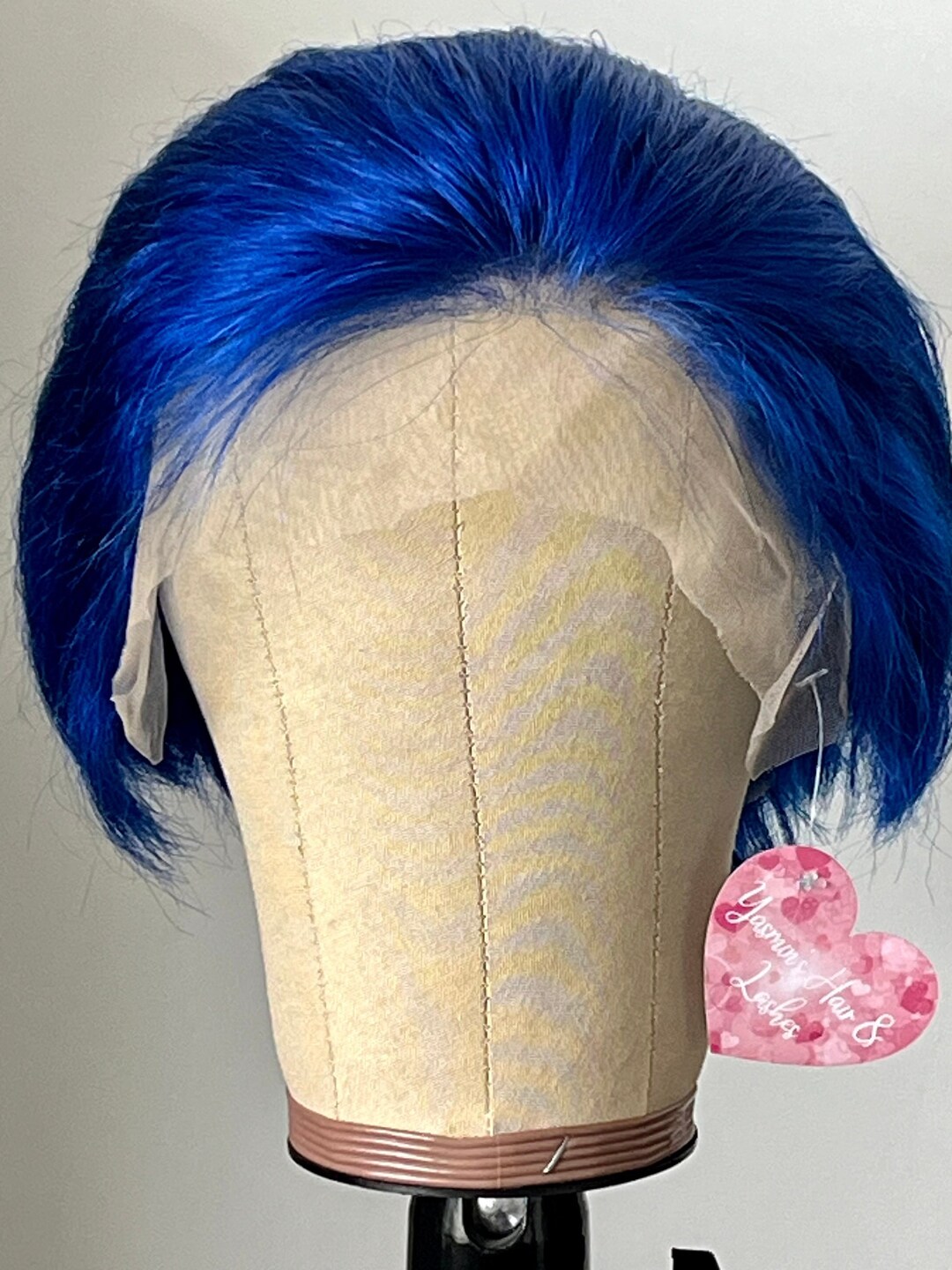 READY TO SHIP Royal Blue Pixie Lace Front Wig - Etsy