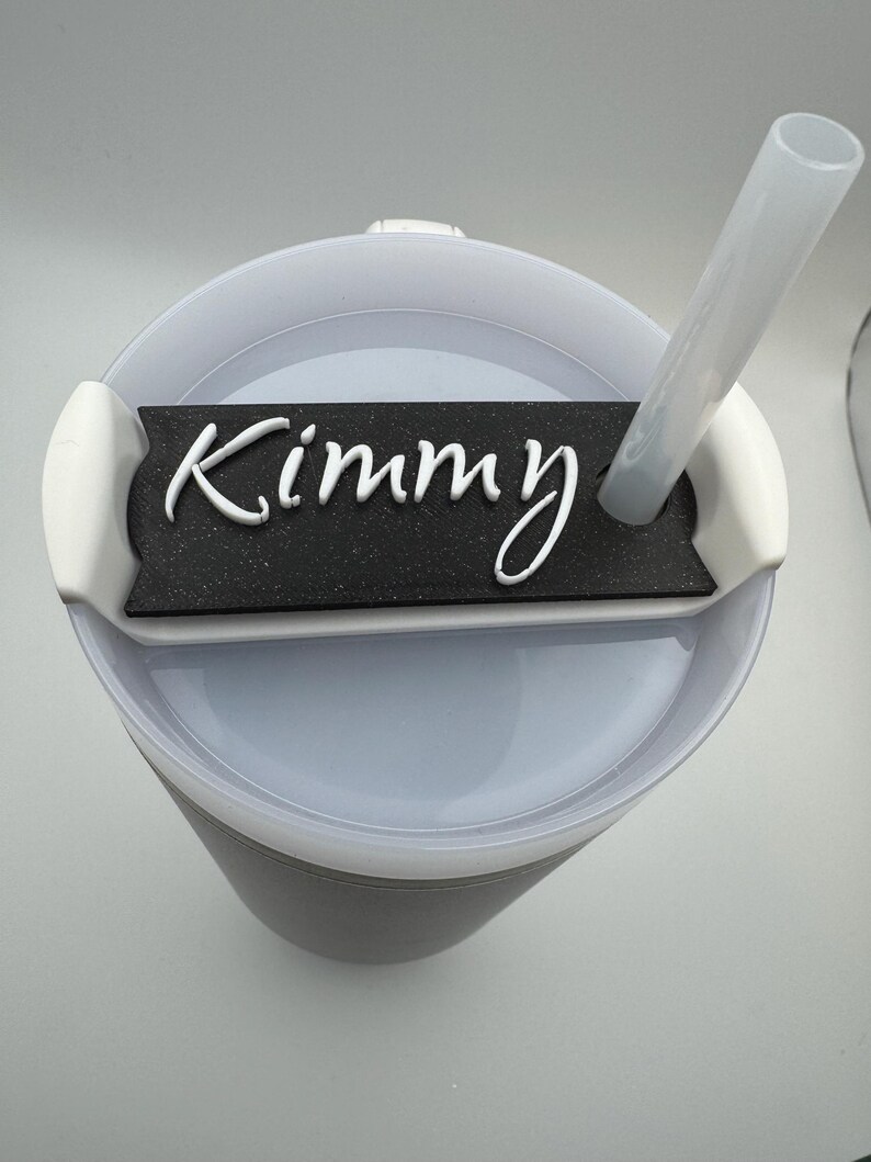 Personalized Stanley Name Plate | 40oz & 30oz Compatible | Custom Name ...