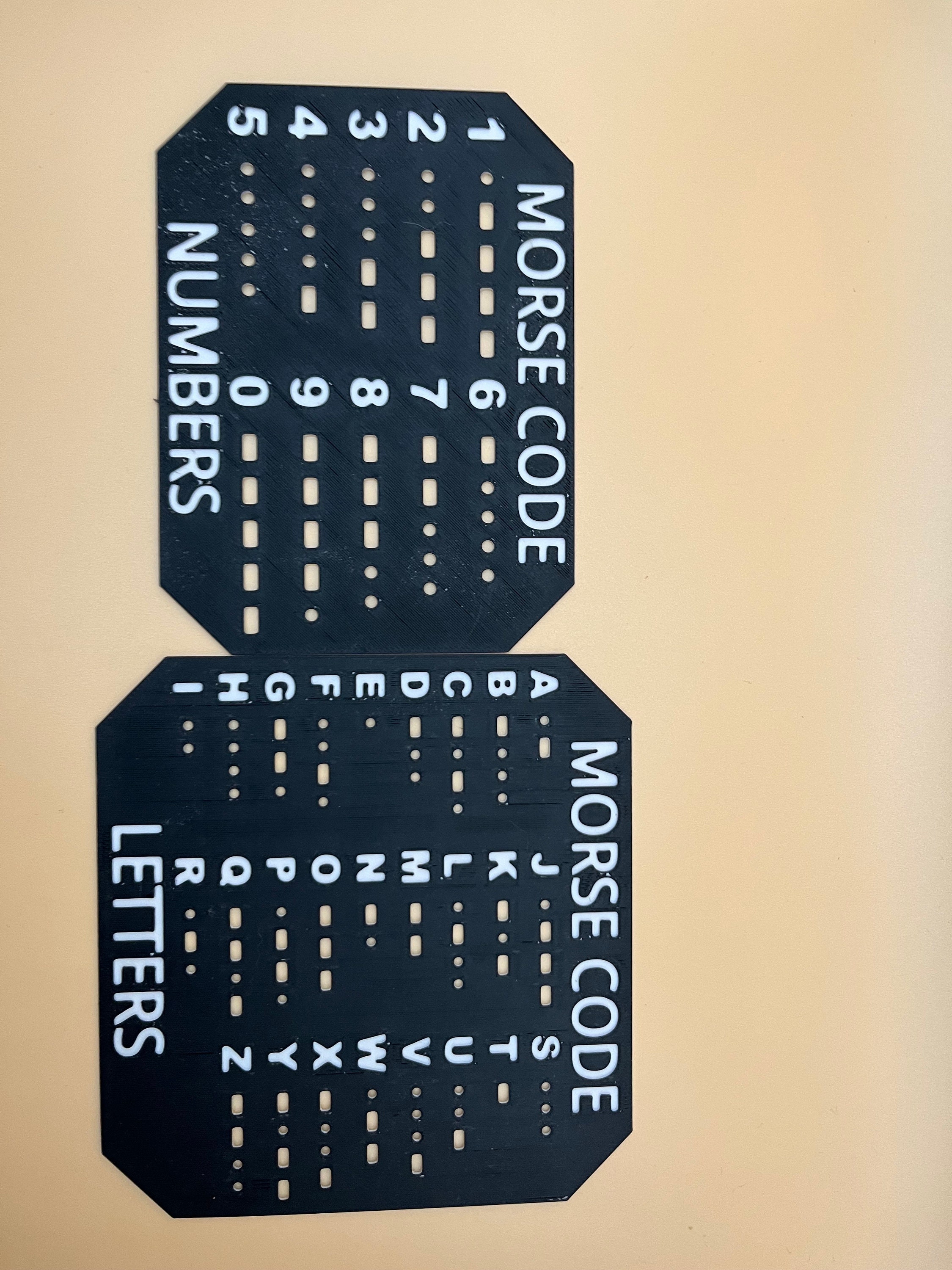 Morse Code Drawing Alphabet / Numbers | Teach Yourself Morse Code! | 3D ...