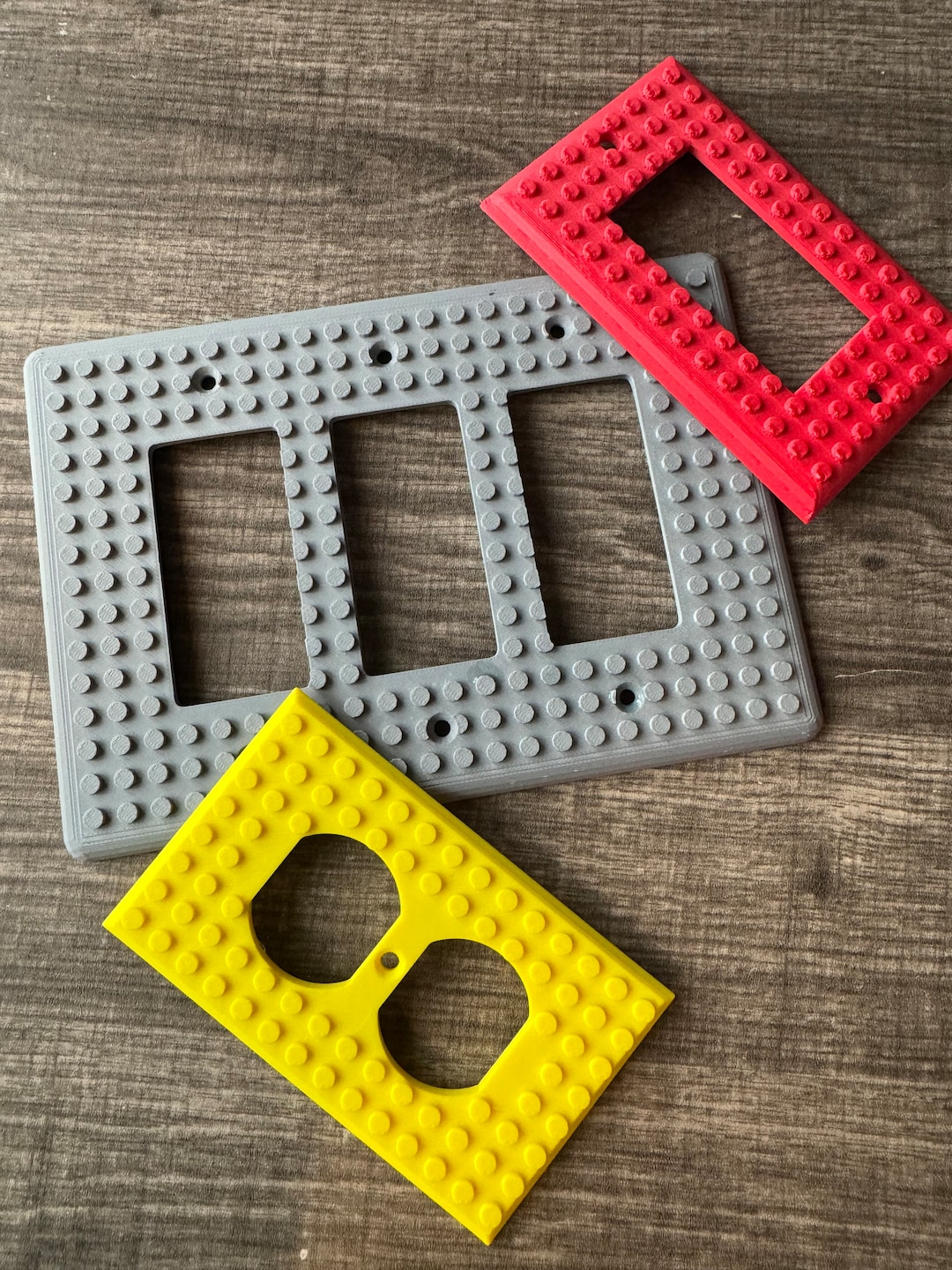 Rounded Brick Style Light Switch | LEGO Compatible | Decora / Toggle ...