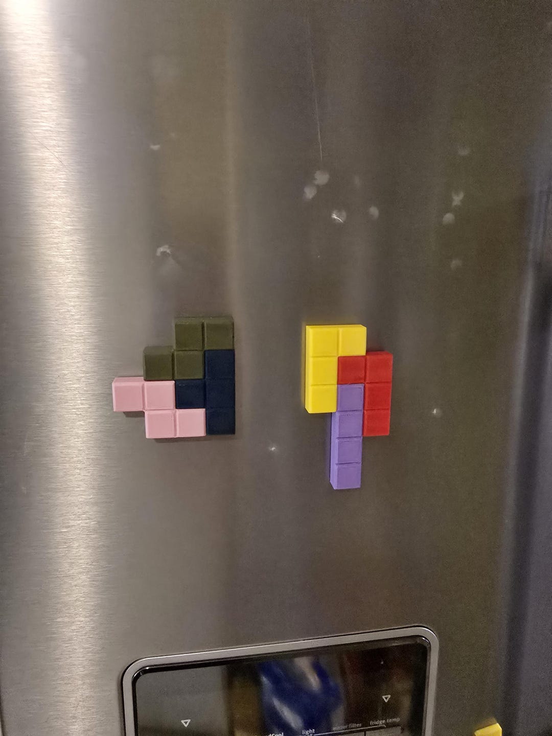 Tetris Block Magnets | Fridge Magnets | Brick Magnets | Kid Magnets ...