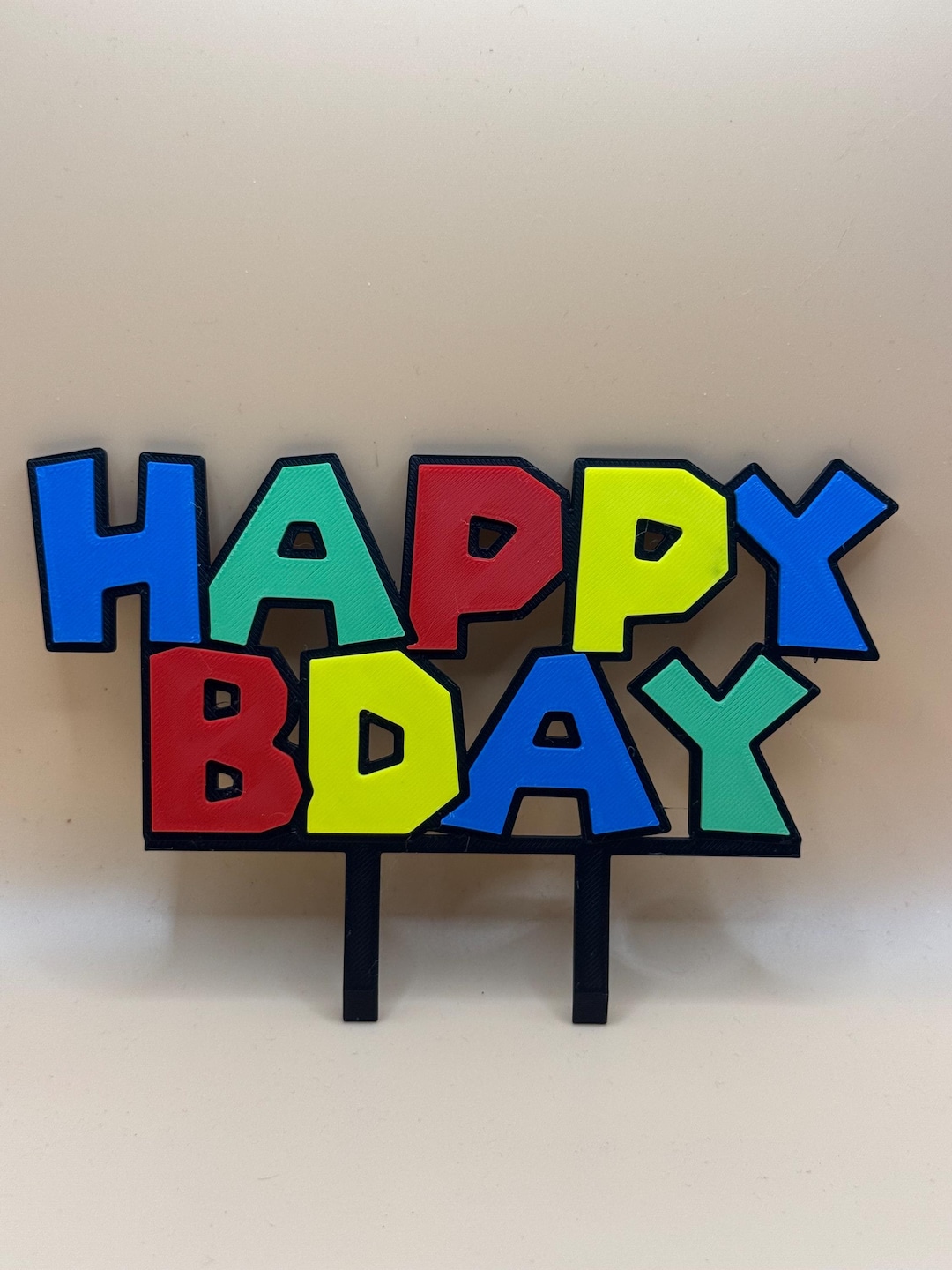 Plumber Happy Birthday Sign Kids Birthday Boys N Girl Cake Topper Happy ...