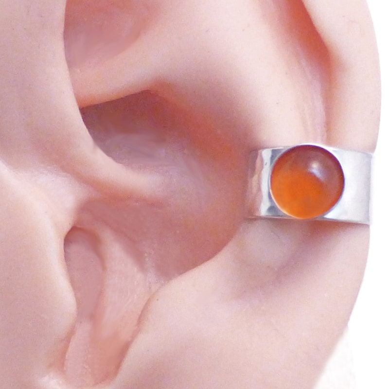 Gemstone Ear Cuff - Etsy