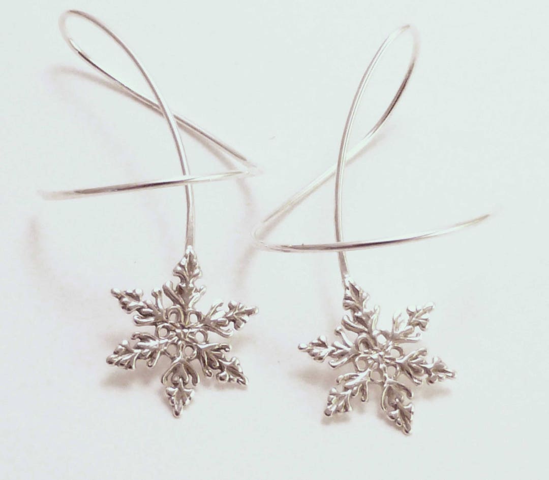 WINTER BREEZE EARRINGS Sterling Silver 925 Dangle Earrings - Fun Twirl ...