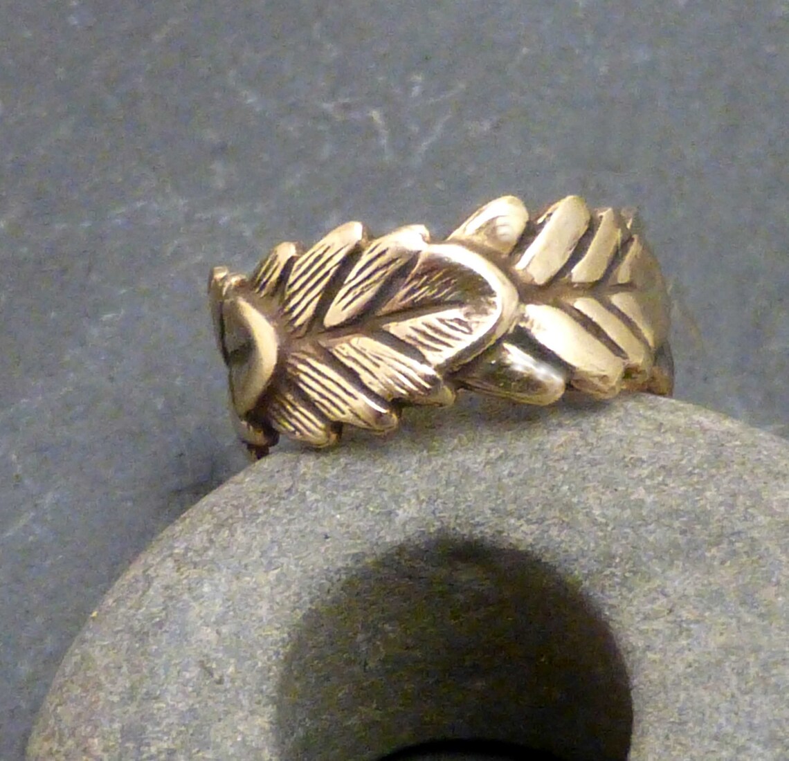 LEAFY EAR CUFF Handcrafted Brass Leaf Earcuff Band - Etsy