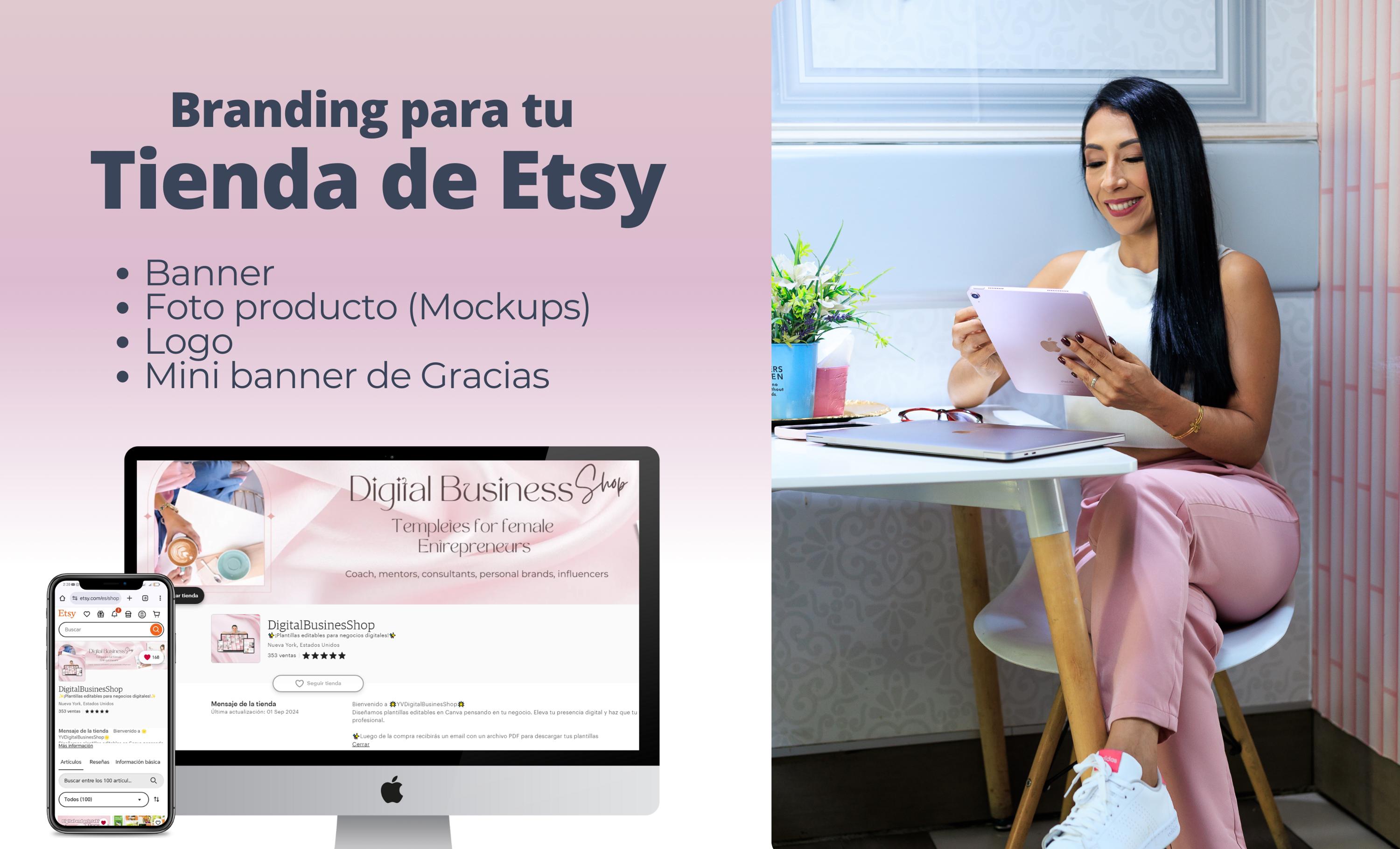Ebook Crea Y Vende Productos Digitales - Ebook - Plantillas Canva - Cursos Online - Tienda Etsy ...