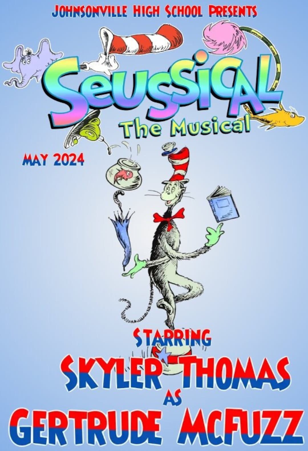 Seussical the Musical Poster - Etsy